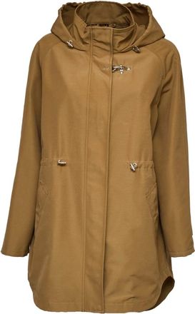 Fay Femme, Manteaux, Beige, Taille: 42 FR Parka Longue Non Doubl&eacute;e