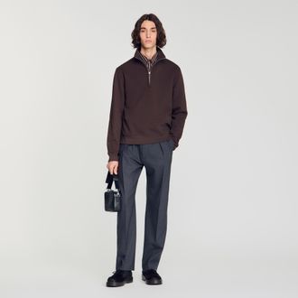 Sandro Sweatshirt aus Baumwolle