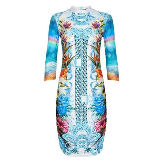 Philipp Plein Femme, Robes, Multicolore, Taille: 42 FR Short Dress Hawaii