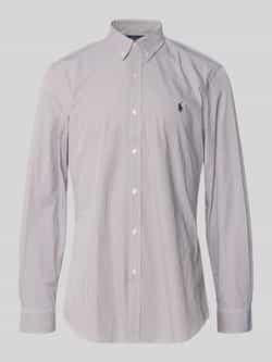 Polo Ralph Lauren Slim Fit Freizeithemd mit Knopfleiste
