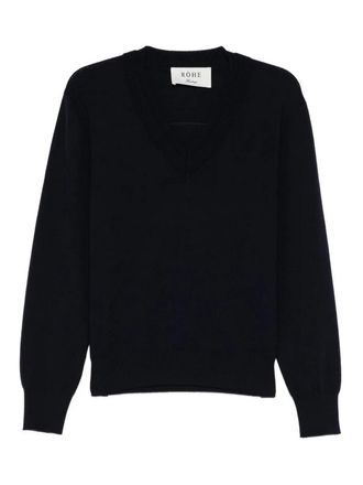 R&oacute;he Pull &Agrave; Col V - Bleu