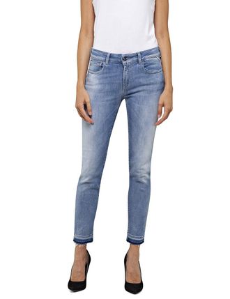 Replay Damen FAABY Slim Jeans, Blau (Denim 010), 26W / 32L