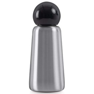 Lund London 7322 Skittle Adventure Isolierte Wasserflasche, 300 ml, Silber