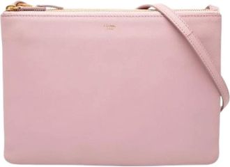 Celine Sac bandouli&egrave;re Trio Pre-owned - Femme - Pre-owned - Rose - Taille: ONE Size