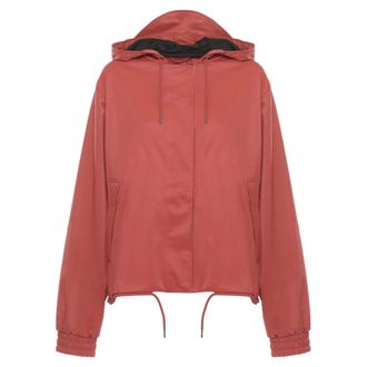 Rains Femme, Vestes, Rouge, Taille: 36 FR String W Jacket