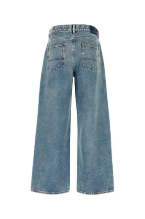 Golden Goose Mens Denim Jeans Blue Exterior: Cotton