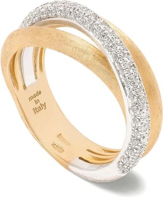 Marco Bicego bague Three Strand Jaipur en or 14ct