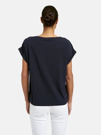Smith & Soul T-Shirt mit Umschlagsaum, Rundhalsform