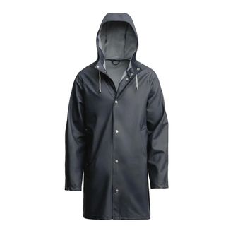 Stutterheim Stockholm Lightweight Raincoat - - Jackets - Herren - Schwarzk - XS