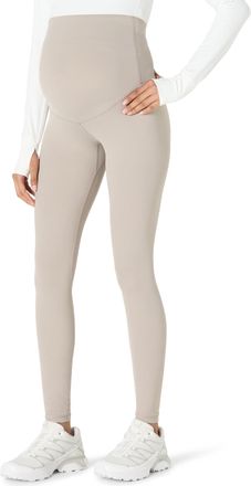 Amazon Essentials Damen Active FormFlex Buttery Soft Umstands-Leggings für Yoga und Workout, hoher Bund, volle Länge, Taupe, XXL