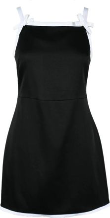 Msgm Msgm, Femme, Robes, Noir, Taille: 36 FR Robe Femme, Style Fourreau en Viscose