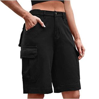 Generic Short Grossesse Grande Taille Sport Fitness Pied Leger Cuisse Oversize Militaire Stretch Toile Bretelle Protection Voile Detente Clair Fashion Am&eacute;rica