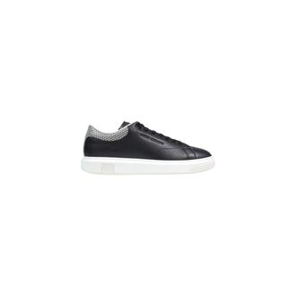A|X Armani Exchange Homme, Chaussures, Noir, Taille: 43 1/2 EU Baskets Sportives Slip-On avec Lacets