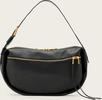 AllSaints Noemie - Schultertasche in Schwarz