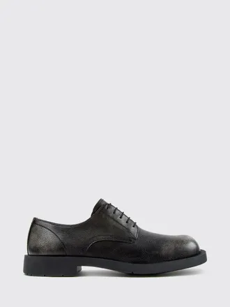 Camperlab Chaussures derby Mil 1978 en cuir &agrave; effet us&eacute; avec bout rond