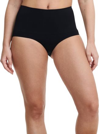 Chantelle Shapingslip CHANTELLE SMOOTH COMFORT, Damen, Gr. XL, schwarz, Obermaterial: 79% Polyamid, 19% Elasthan, 1% Baumwolle, 1% Polyester, unifarben, k&ouml;rpern