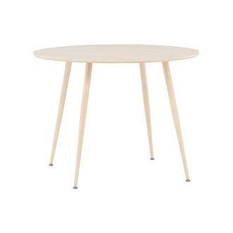 Paris Prix Paris Prix - Table &agrave; Manger Design Plaza 100cm Naturel