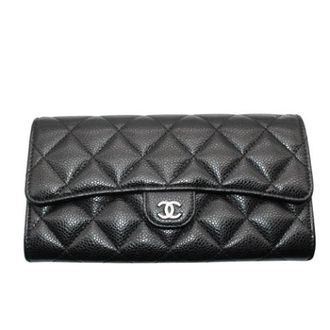 Chanel Pre-owned Matelasse Long wallet (bi-fold) - - Pre-owned - Damen - Schwarzk - ONE SIZE