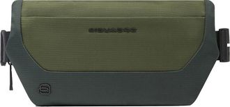 Piquadro unisex, Sacs, Vert, Taille: ONE Size Sac Banane S140