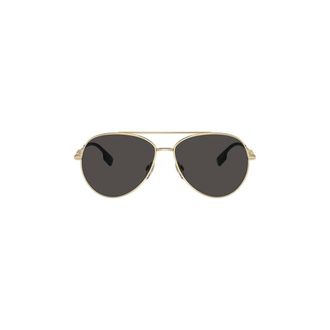 Burberry Lunettes de soleil - Femme - Accessoires - Jaune - Taille: 58 MM