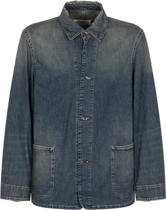 Maison Margiela Homme, Vestes, Bleu, Taille: M Veste Caban en denim