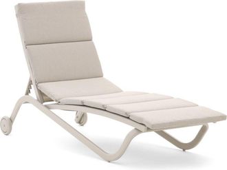 Bellagio la vita attrattiva Bellagio Valpiana Gartenliege mit Rad stapelbar/verstellbar