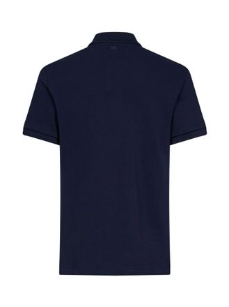 Ami Mens Polo Shirt Ami De Coeur Midnight Blue Cotton T-shirts And Polos