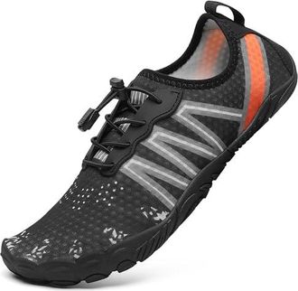 Mishansha Chaussures Aquatique Homme Chaussures de Plage Femme Noir Foncé 43