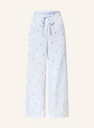 Claudie Pierlot Claudie Pierlot Marlenehose Aus Satin blau