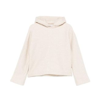 Max Mara Femme, Sweatshirts et sweats &agrave; capuche, Beige, Taille: 40 FR Sweat &agrave; capuche