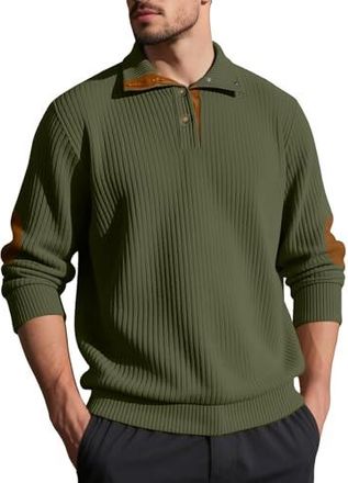 Generic Sweat &agrave; capuche l&eacute;ger uni pour homme, col montant, d&eacute;contract&eacute;, sportif, boutonn&eacute;, brod&eacute;, manches longues, tendance, pour entra&icirc;nement int&eacute;rieur et ex