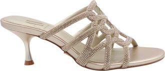 Albano Femme, Chaussures, Jaune, Taille: 39 EU Muiltje