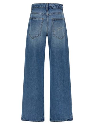Jacquemus Womens Blue Cotton Jeans Denim Clothing
