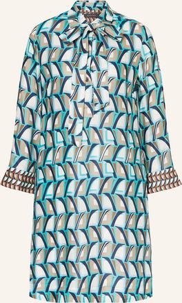 Elena Miro Elena Miro Hemdblusenkleid blau