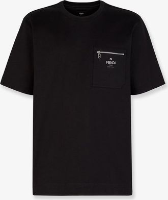 Fendi Cotton T-shirt - FENDI - gender_Man