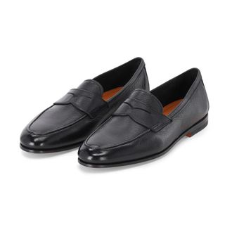 Santoni Homme, Chaussures, Noir, Taille: 41 1/2 EU Loafer