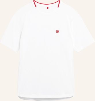 Wilson Shirt Serve Out Tee weiss