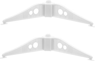 Cabilock 2 Stück Chrostmas Tree Stand weihnachtsdeko Outdoor Plastikbaumständer Christmas Tree Stand White