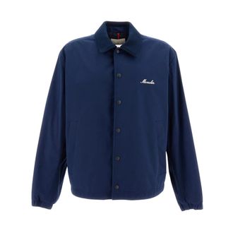 Moncler Homme, Vestes, Bleu, Taille: M Arinell Shirt Jacket