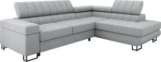 Mirjan24 Ecksofa Laris Premium, Polsterecke mit Schlaffunktion und Bettkasten, Polstersofa, Eckcouch, Couch, L-Form Sofa, Bettsofa, Polstergarnitur, Wohnlandsc