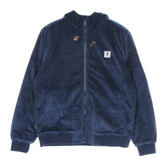 Element Blaue Cord-Polsterjacke mit Sherpa-Futter - - Jackets - Herren - Blau - XL