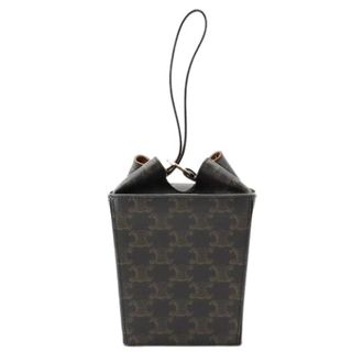 Celine Sac Seau en Plastique Pre-owned - Femme - Pre-owned - Noir - Taille: ONE Size