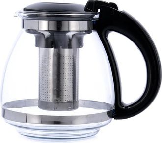 Quid Serenia - Teekanne aus Glas mit Edelstahlfilter, 1,5 l