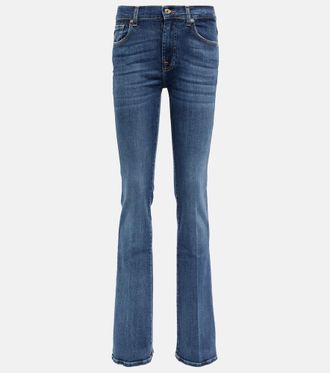 7 For All Mankind Jean bootcut à taille mi-haute