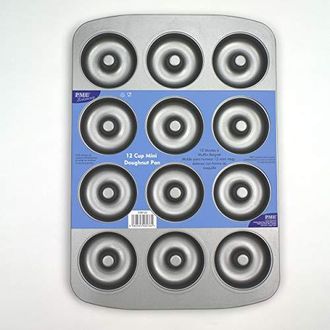 PME CSB122 Nichthaftende gerippt Backblech, Kohlenstoffstahl, grau