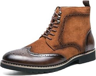 Generic Bottines Oxford d&eacute;contract&eacute;es en daim pour homme, marron, 39 1/3 EU