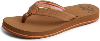 Reef Damen Zehensandale Cushion Breeze, Tan/Smoothie, 42.5 EU