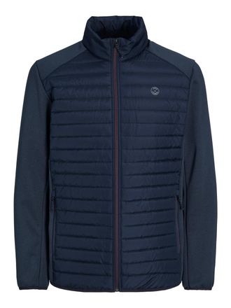 Jack & Jones Herren JJEMULTI Quilted Collar NOOS Steppjacke, Navy Blazer/Detail:Set-IN Sleeves, XS