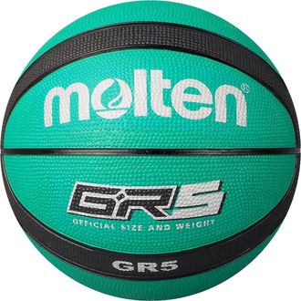 Molten BGR5-GK Basketball, Gr&uuml;n/Schwarz, Gr. 5