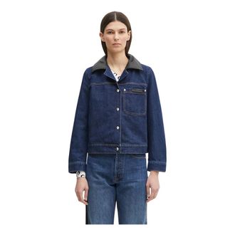 Wales Bonner Sea Denim Jacket - - Jackets - Damen - Blau - M
